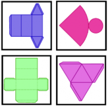Nets of 3-Dimensional Figures | Oryx Learning